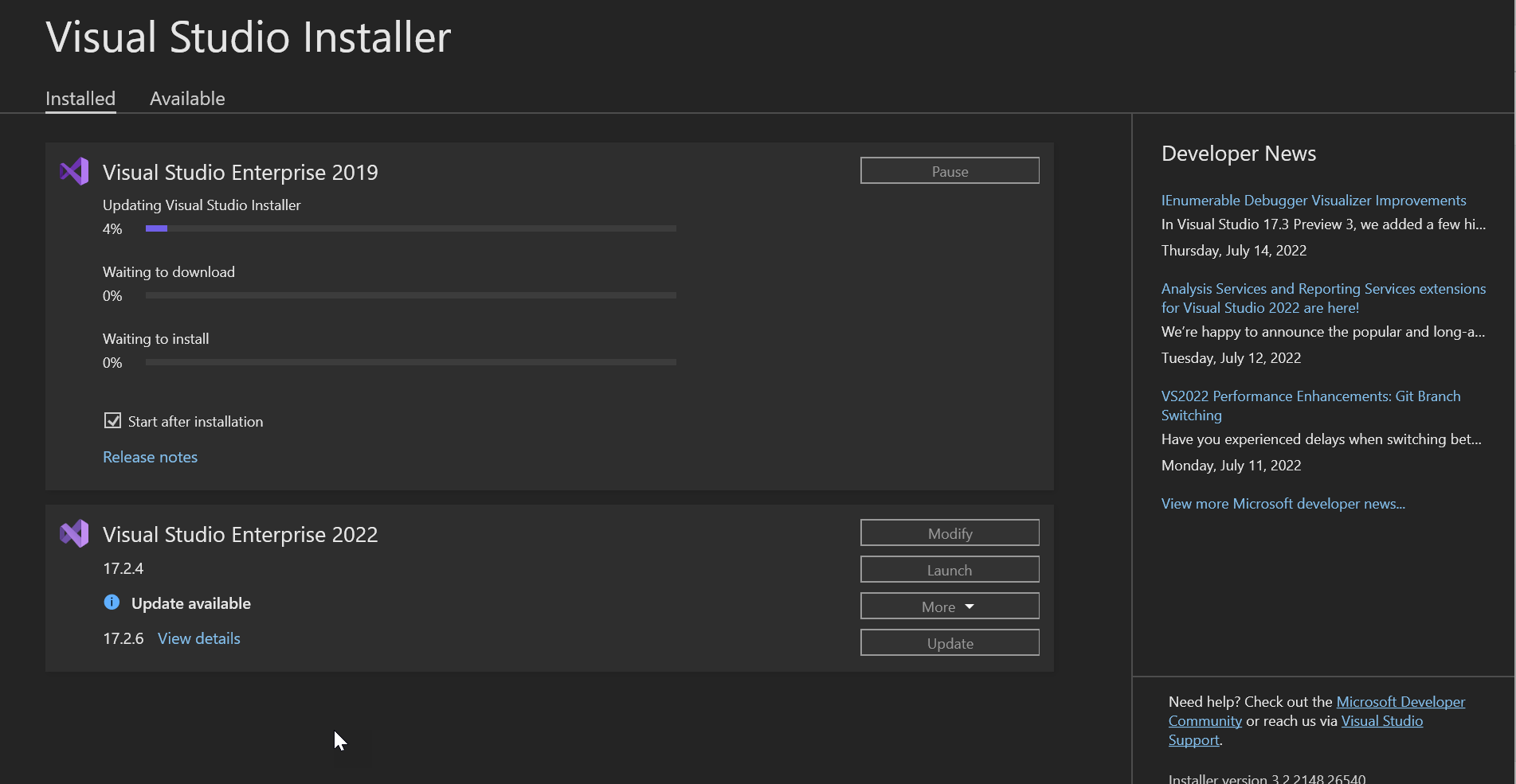 How To Install The Older Versions Of Visual Studio